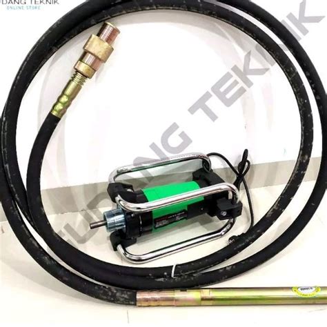 Jual Mesin Vibrator Pemadat Cor Semen Concrete Vibrator Listrik Selang 4 Meter Komplit