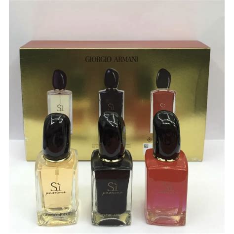 Armani Si Mini T Set 3 X 30 Ml Perfume Lounge
