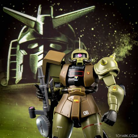 Robot Spirits Ms 06 Zaku Ii Real Color Version Tamashii World Tour