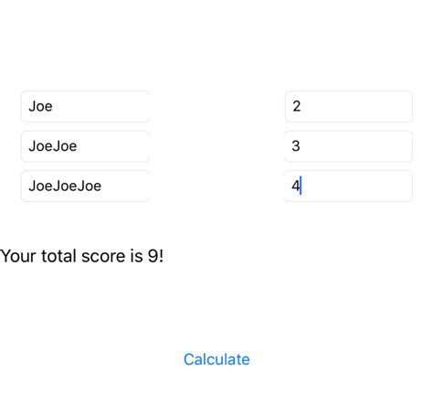 Ios Sum Of Uitextfield Values Crashes When Any Field Is Left Blank Stack Overflow