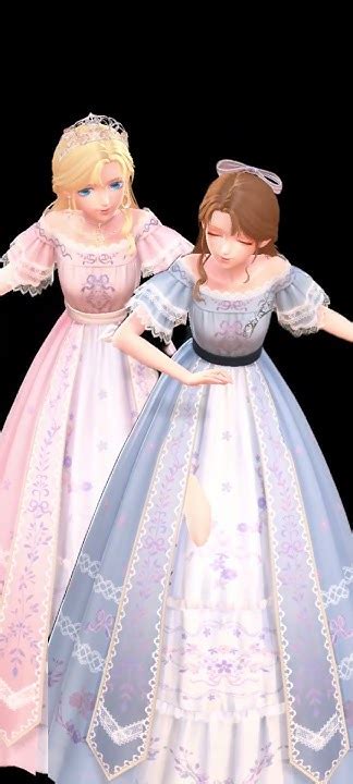 【shining Nikki】barbie As The Princess And The Pauper【闪耀暖暖】芭比之真假公主仿搭 Youtube
