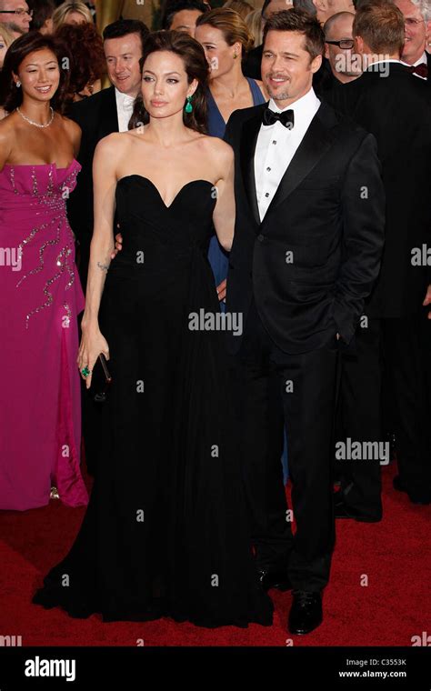 Angelina Jolie Brad Pitt The 81st Annual Academy Awards Oscars