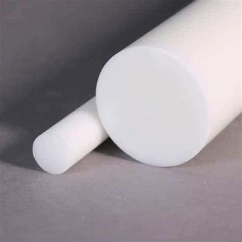 Acetal White Rod Polytech Plastics