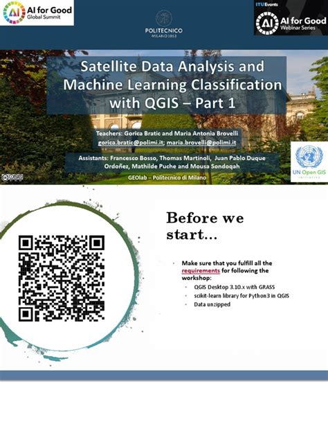 Satellite Data Analysis And Machine Learning Classification With Qgis Part 1 Pdf Infrared