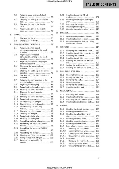 Ktm 2016 125 150 Sx Workshop Repair Service Manual Reprinted