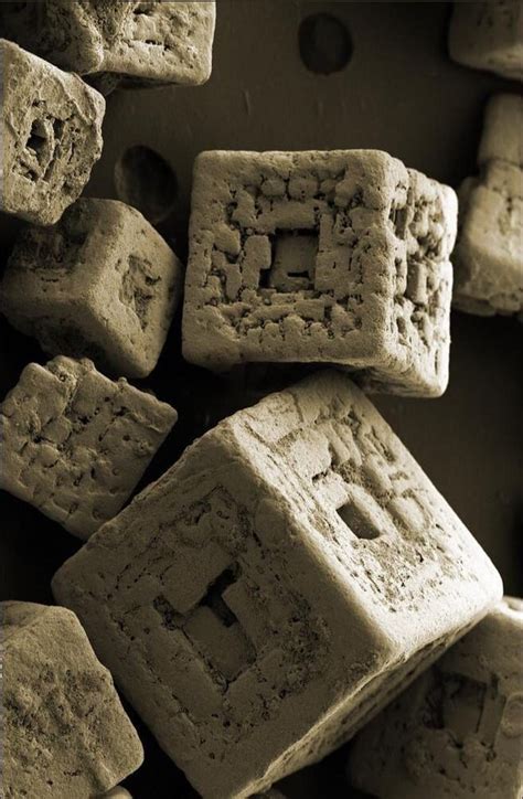 Grains Of Salt Under Electron Microscope Rwoahdude