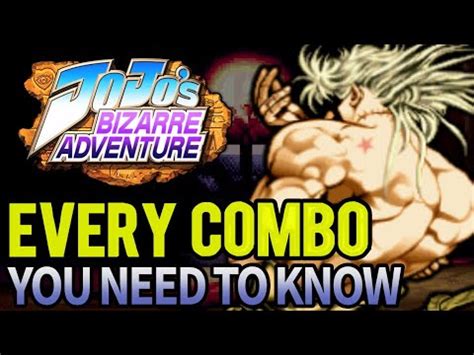 Shadow Dio Every Combo You Need To Know Jojo Hftf Youtube