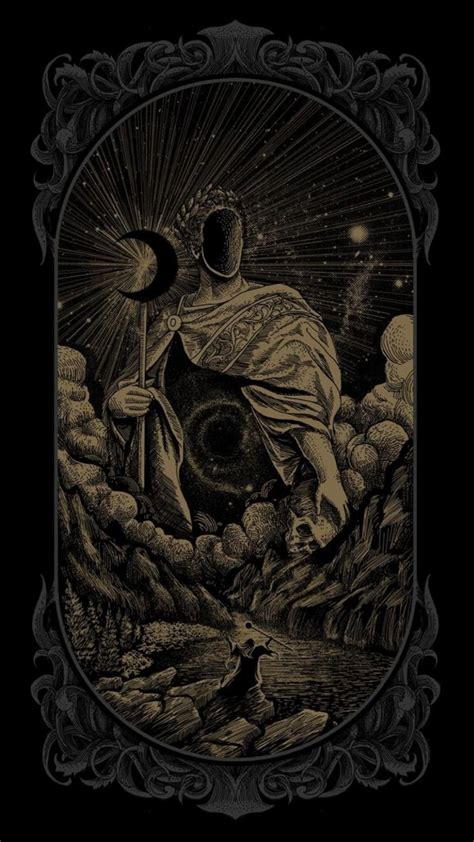 Dark Celestial Art Occult Art Aesthetic Dark Esoteric Art Dark Artwork
