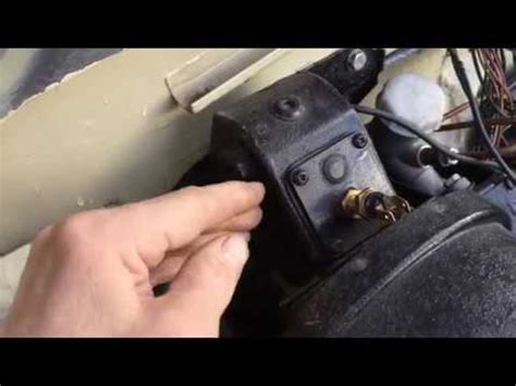 Land Rover Series 3 Brake Light Switch Conversion Youtube