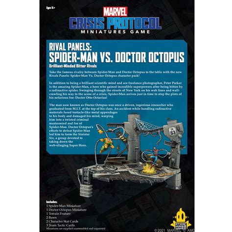 Mua Marvel Crisis Protocol Spider Man Vs Doctor Octopus Rival Panels