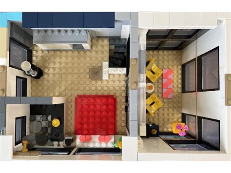 Lego Moc Modern House Modular Alternate Build Of 2x31153 By Re Bricked