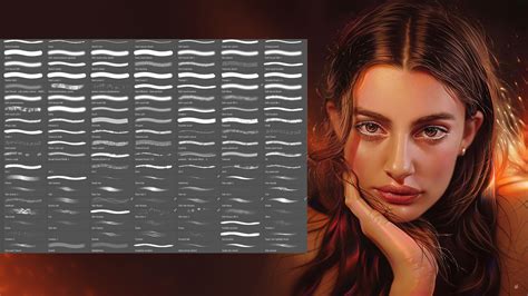 Artstation Portrait Brushes For Photoshop And Procreate Brushes