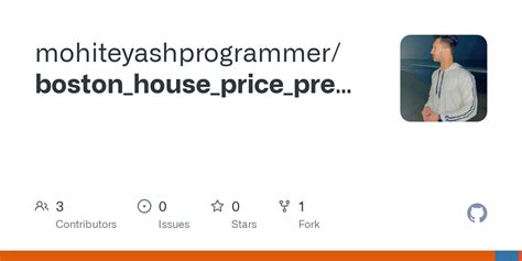 GitHub Mohiteyashprogrammer Boston House Price Prediction