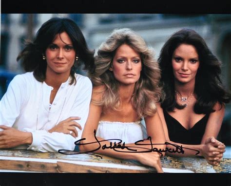 Farrah Fawcett Signed Photo Charlies Angels Lee Majors Wcoa Etsy