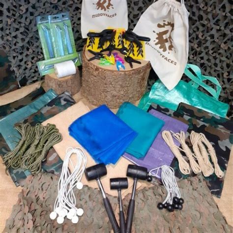 Den Building Kit Class Sized Muddy Faces