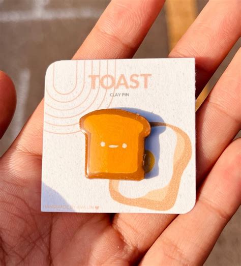 Bread Clay Pin Etsy Clay Polymer Clay Magnet Clay Magnets