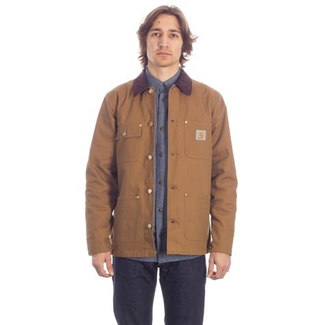 Carhartt Chore Coat Hamilton Brownrigid Consortium