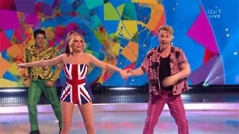 Dancing On Ices Patsy Stuns In Spice Girl Tribute To Star Who Almost