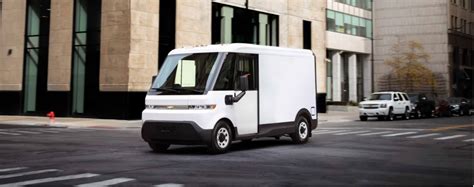 Chevrolet Launches First Ev Commercial Van With Onstars Advanced