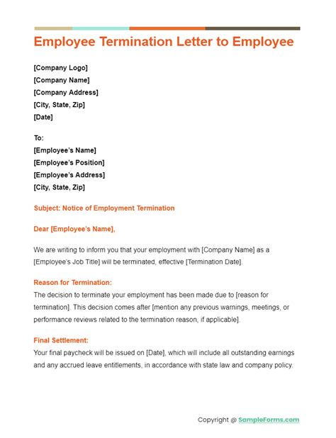 Free 9 Sample Termination Letter Templates In Pdf Ms Word