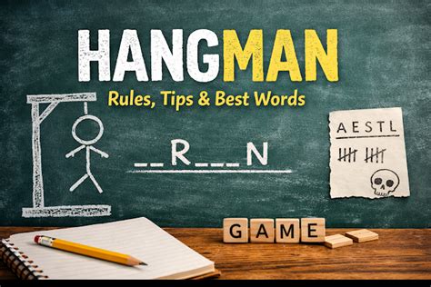 Hangman Game Guide Rules Strategies Best Words And How To Play