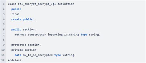 Encriptar Y Decriptar En Abap Logali Group