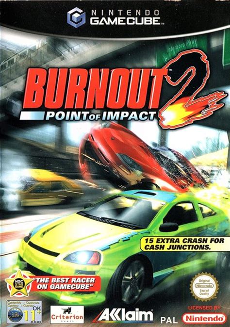 Burnout 2 Point Of Impact Cover Or Packaging Material Mobygames