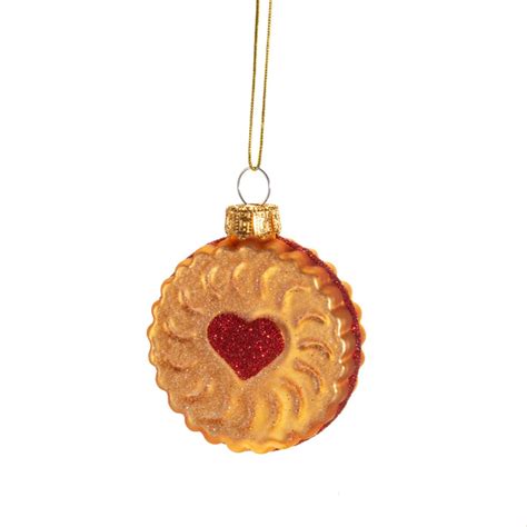 Jammy Biscuit Bauble Red Candy