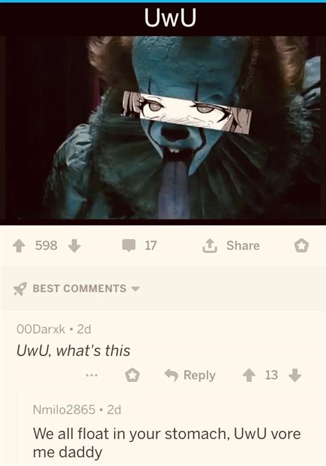 Cursedpennywise Rcursedcomments