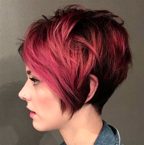 How To Rooty Pink Pixie Short Pixie Haircuts