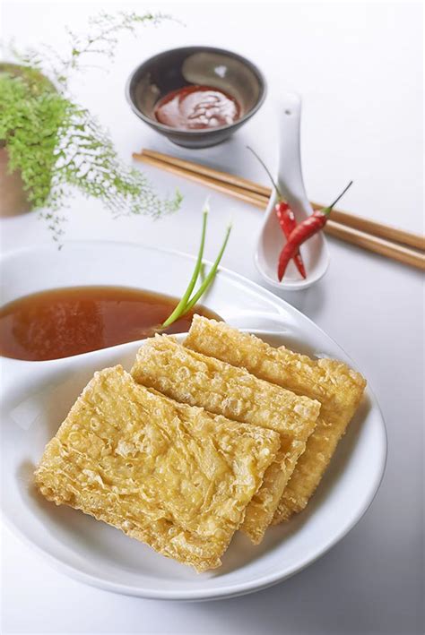 Fried Soy Chip Lian Taat Wonderbean Fresh And Fried Bean Curd