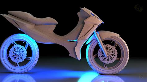 Artstation Motorcycle 3d Modeled And Rendered By Enrick Santos