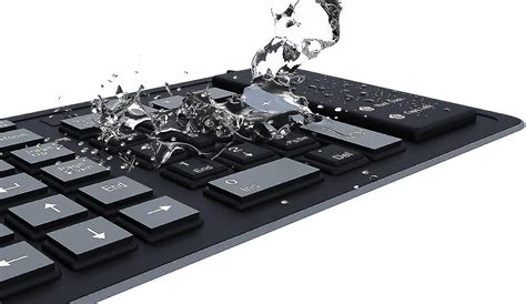 Rollable Silicone Keyboard Fully Sealed Soft Keyboard Lightweight