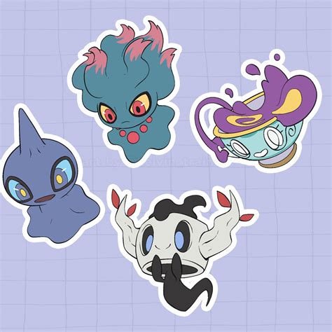 Kelvin Trainerk Misdreavus Phantump Shuppet Sinistea Creatures