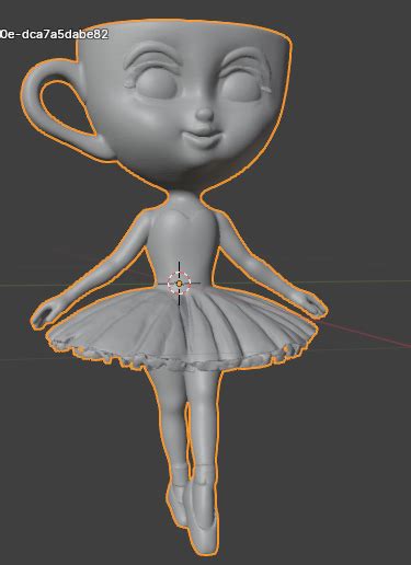 🧸 Capuchin Ballerina・ Stl File For 3d Printing・cults