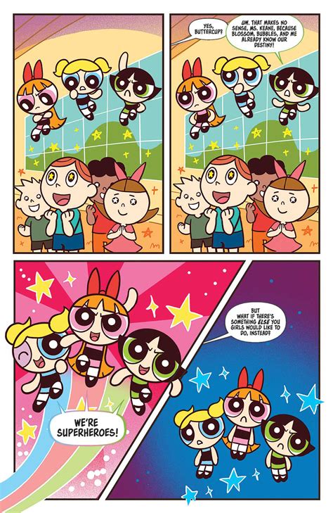 The Powerpuff Girls 1 5 Page Preview And Covers Released By Dynamite