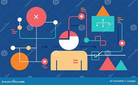 Algorithm Design Method Model Process Flat Icon Green And Yellow