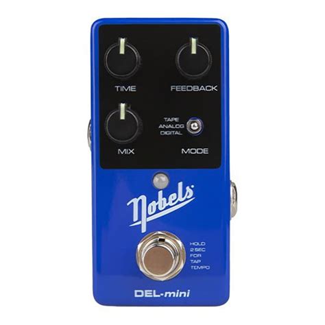 Nobels Del Mini Delay Pedal At Gear4music