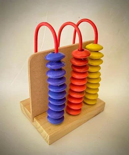Wooden Educational Toy Mini Abacus 3 Loop At ₹ 60piece Ambala Road