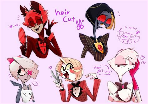 Hazbin Hotel Hairstyle Ideas Hazbin Hotel Hair Ideas