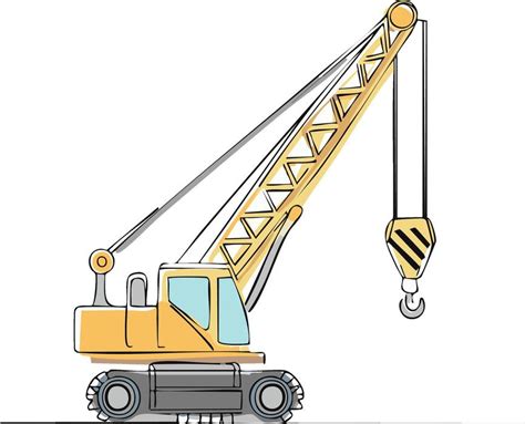 Crane Drawing Vector Art Icons And Graphics For Free Download