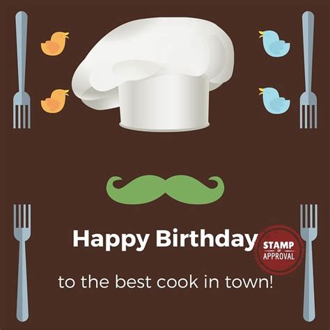 Birthday Wishes According To Peoples Professions Happy Birthday Chef