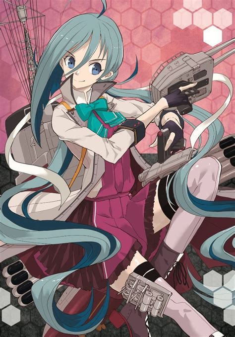 Kiyoshimo And Kiyoshimo Kai Ni Kantai Collection Drawn By Boushi Ya