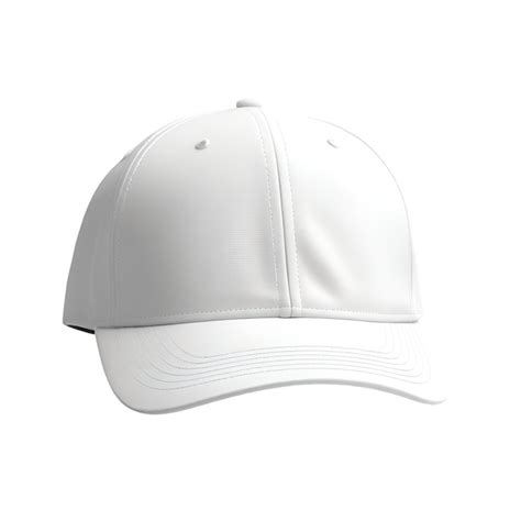 Premium Psd Beautiful White Cap