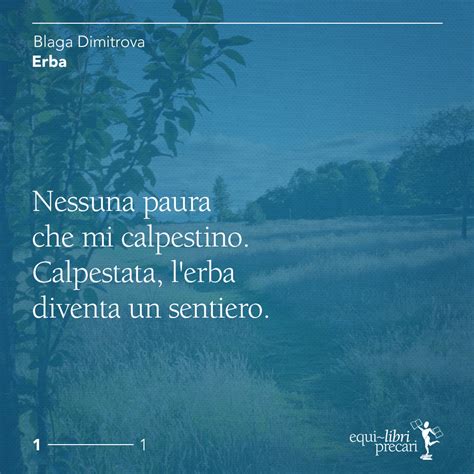 Erba Di Blaga Dimitrova Equi Libri Precari