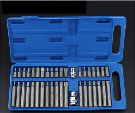 Yiwa Torx Star Spline Hex Allen Key Socket Bit 38 And 12 Drive Long Deep Set Of 40 Pieces Buy