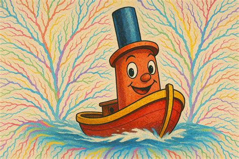 Scuffy The Tugboat Coursing Connectivity And Time In Transforming