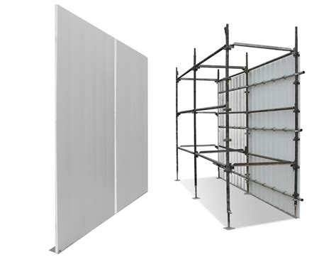 White Eco Hoarding Sheet 2 0 X 0 5m