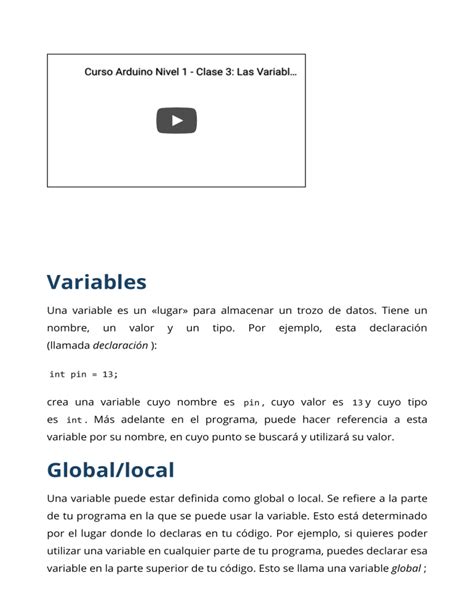 clase 3 las variables