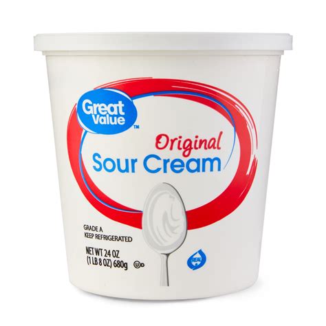 Great Value Original Sour Cream 24 Oz